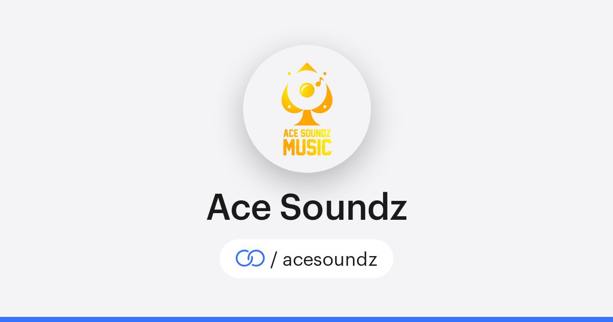 Ace Soundz (/acesoundz) · solo.to