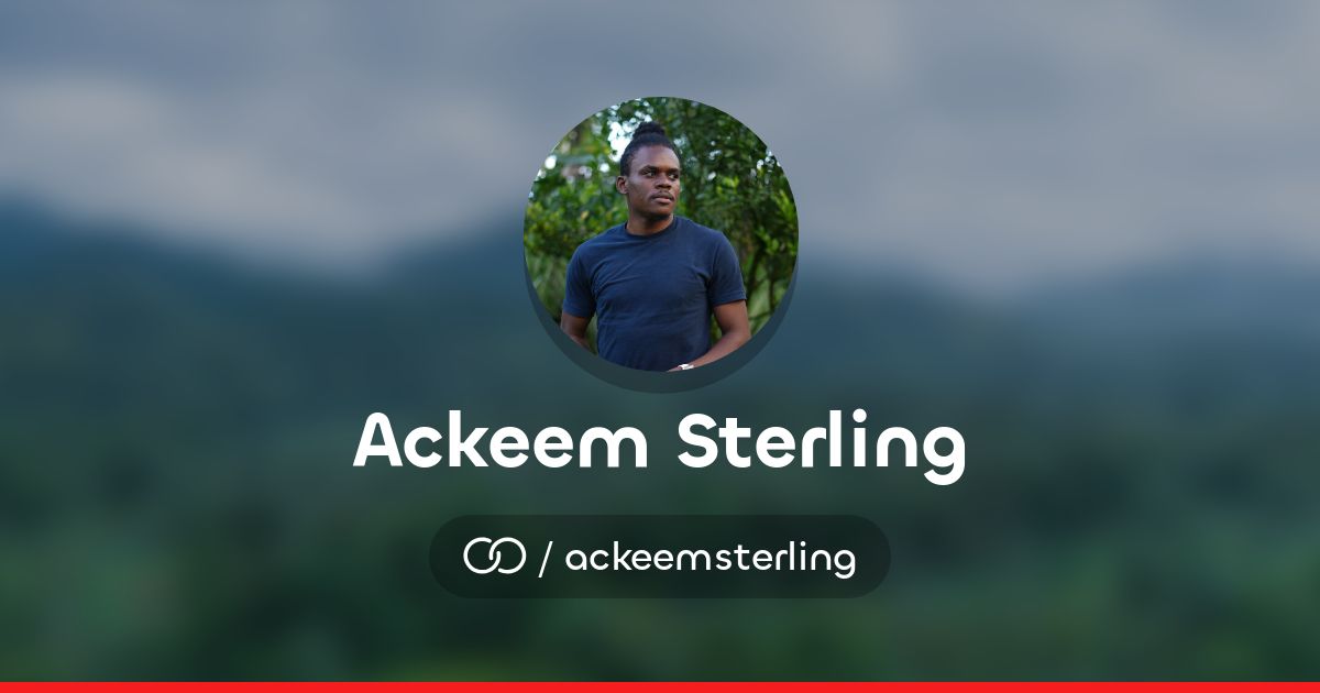 Ackeem Sterling (/ackeemsterling) · solo.to
