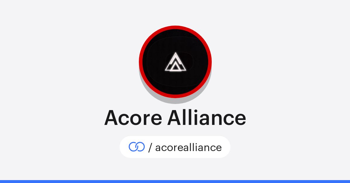 Acore Alliance (/acorealliance) · solo.to