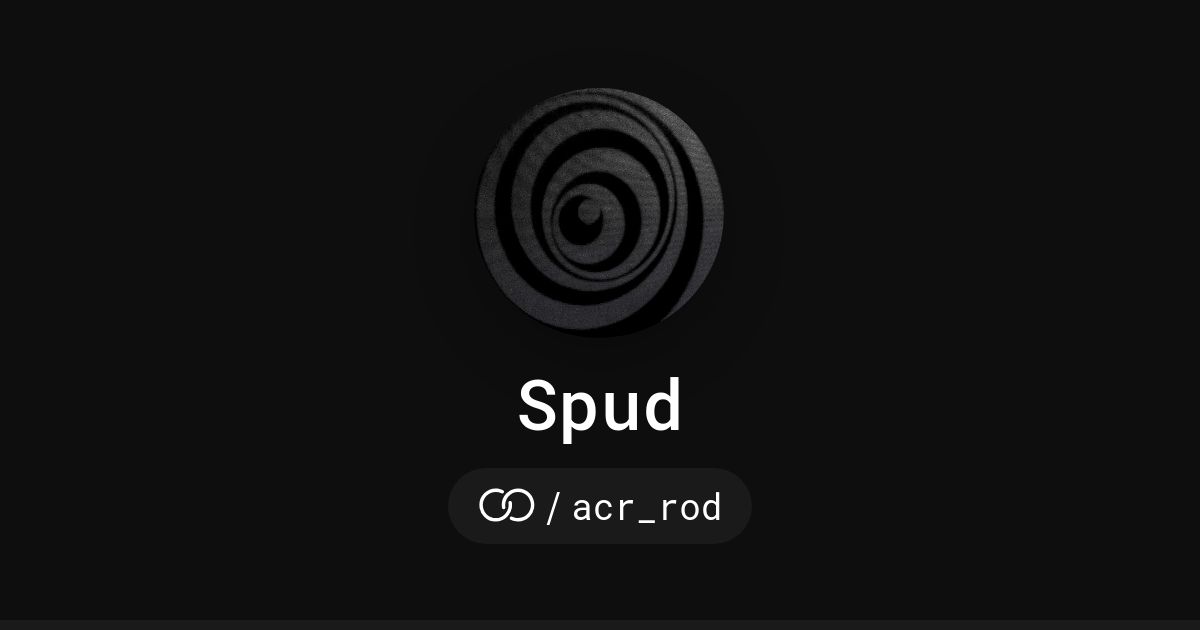 Spud (/acr_rod) · solo.to
