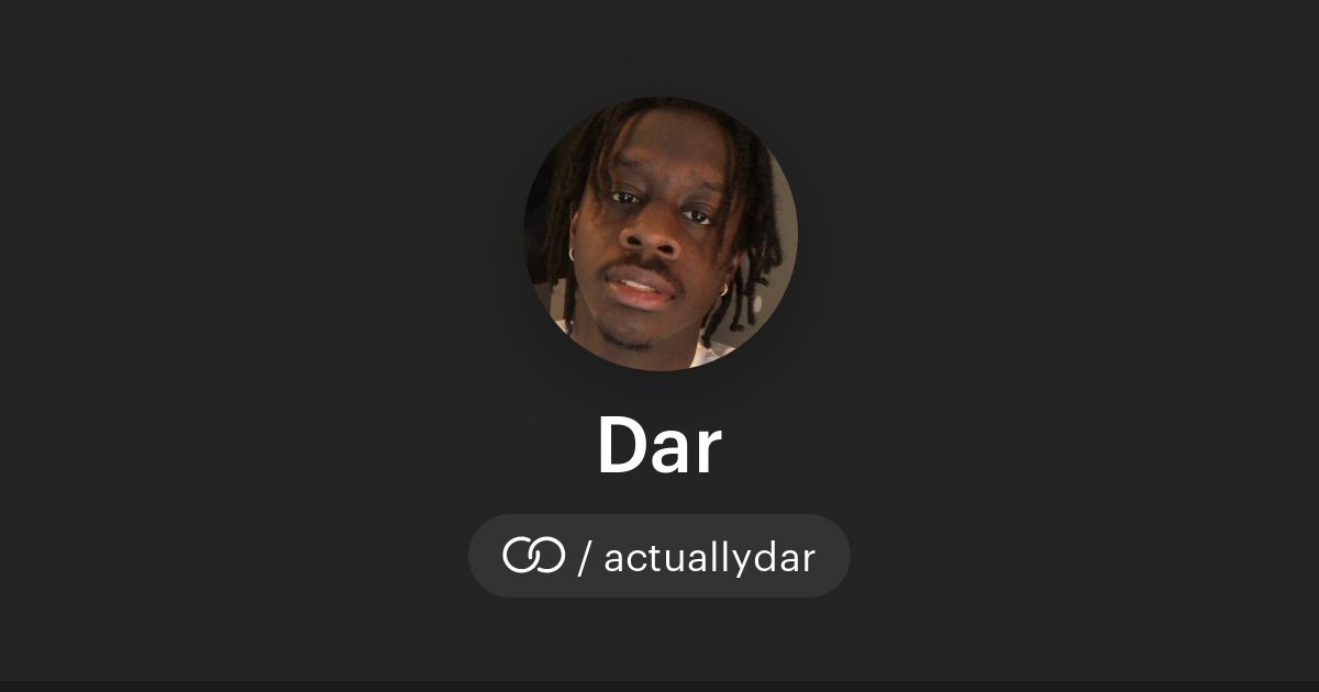 Dar (/actuallydar) · solo.to