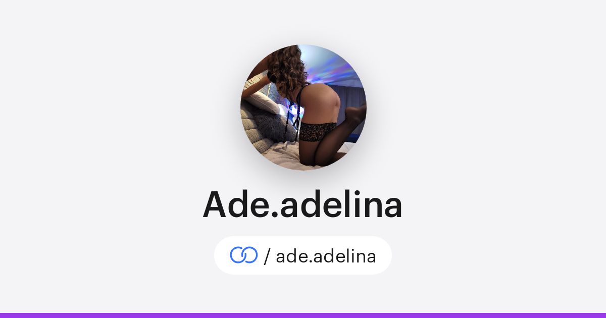 Ade.adelina · solo.to