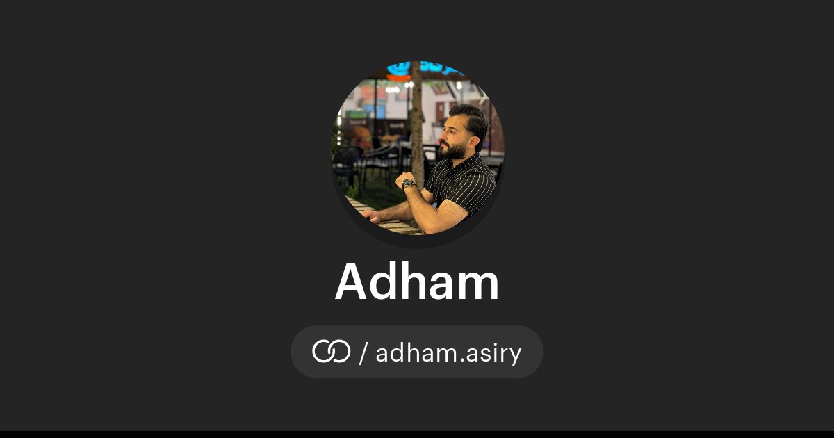 Adham (/adham.asiry) · solo.to