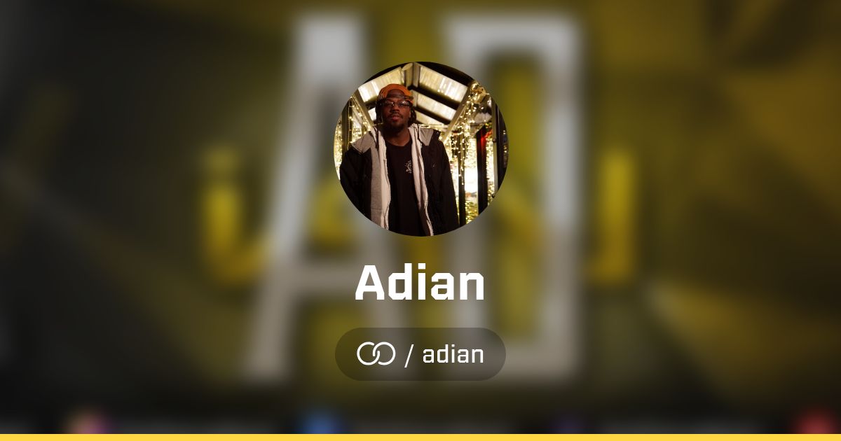 Adian (FKA Chris TyK) (/adian) · solo.to