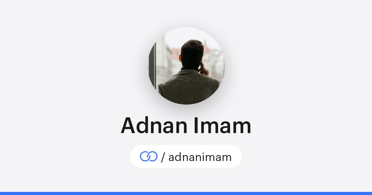 Adnan Imam (/adnanimam) · solo.to