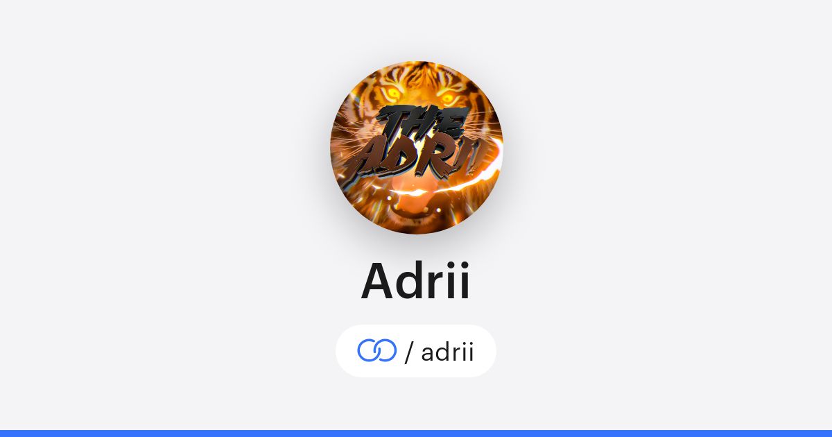 Adrii · solo.to