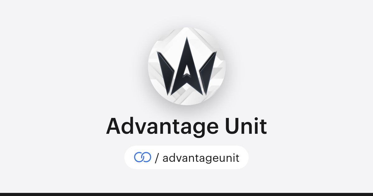 Advantage Unit (/advantageunit) · solo.to