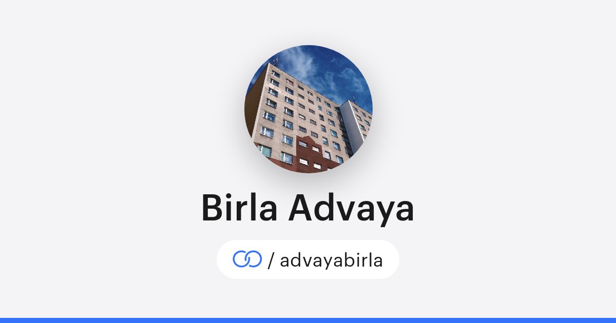 Birla Advaya (/advayabirla) · solo.to