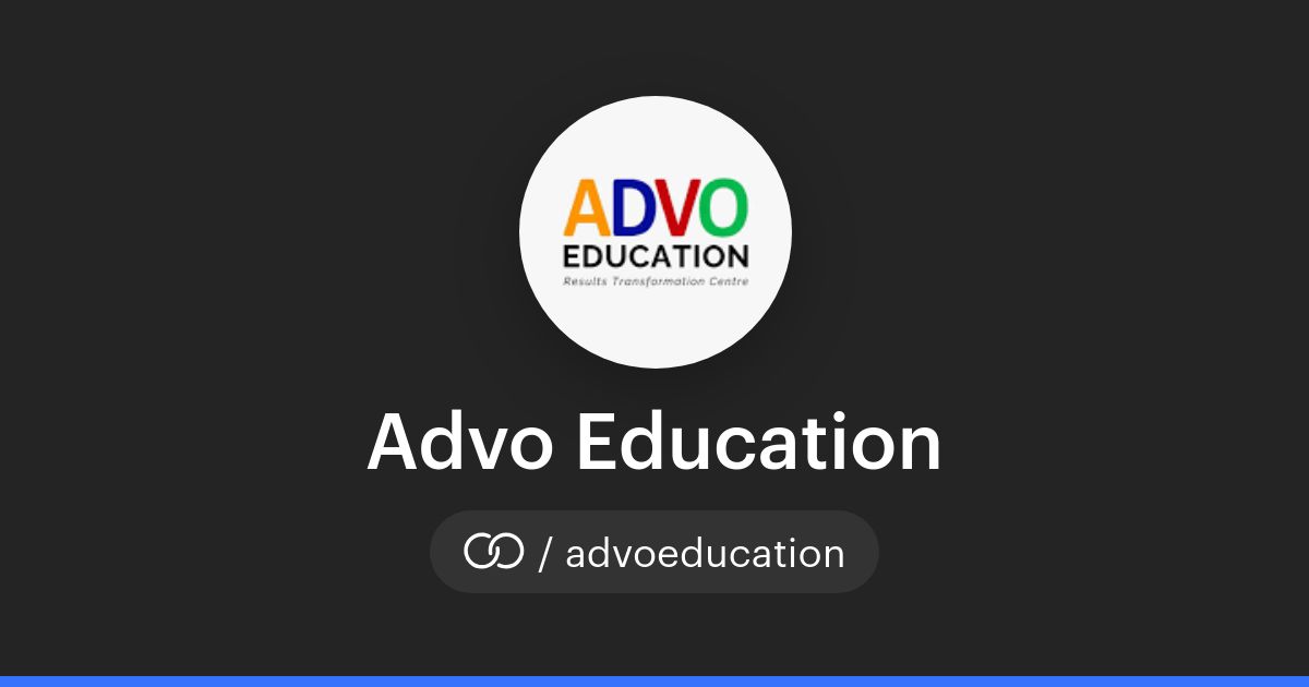 Advo Education (/advoeducation) · solo.to