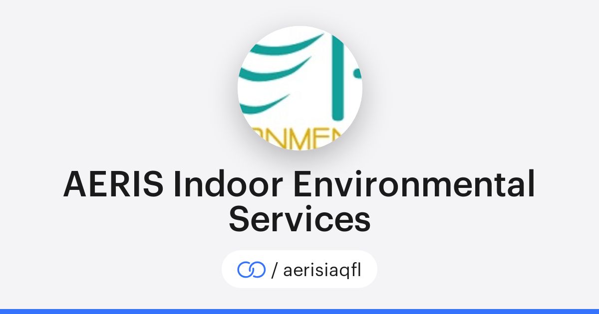AERIS Indoor Environmental Services (/aerisiaqfl) · solo.to