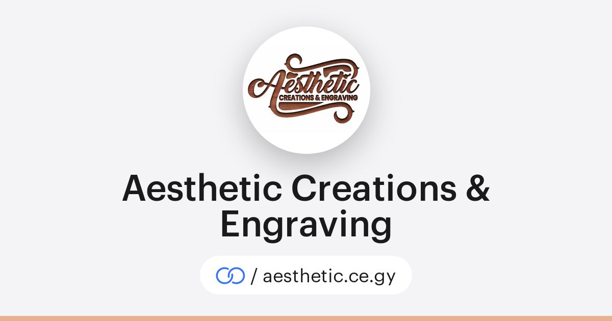 Aesthetic Creations & Engraving (/aesthetic.ce.gy) · solo.to