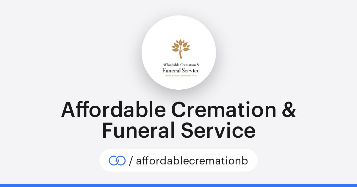 Affordable Cremation & Funeral Service (/affordablecremationb) · solo.to