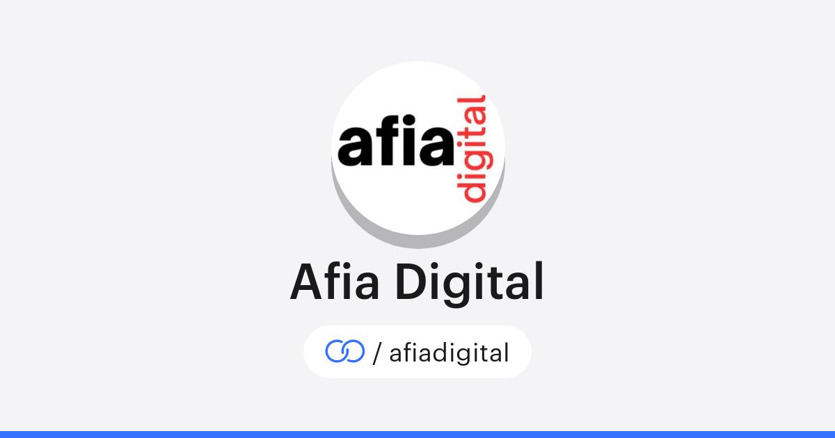 Afia Digital (/afiadigital) · solo.to