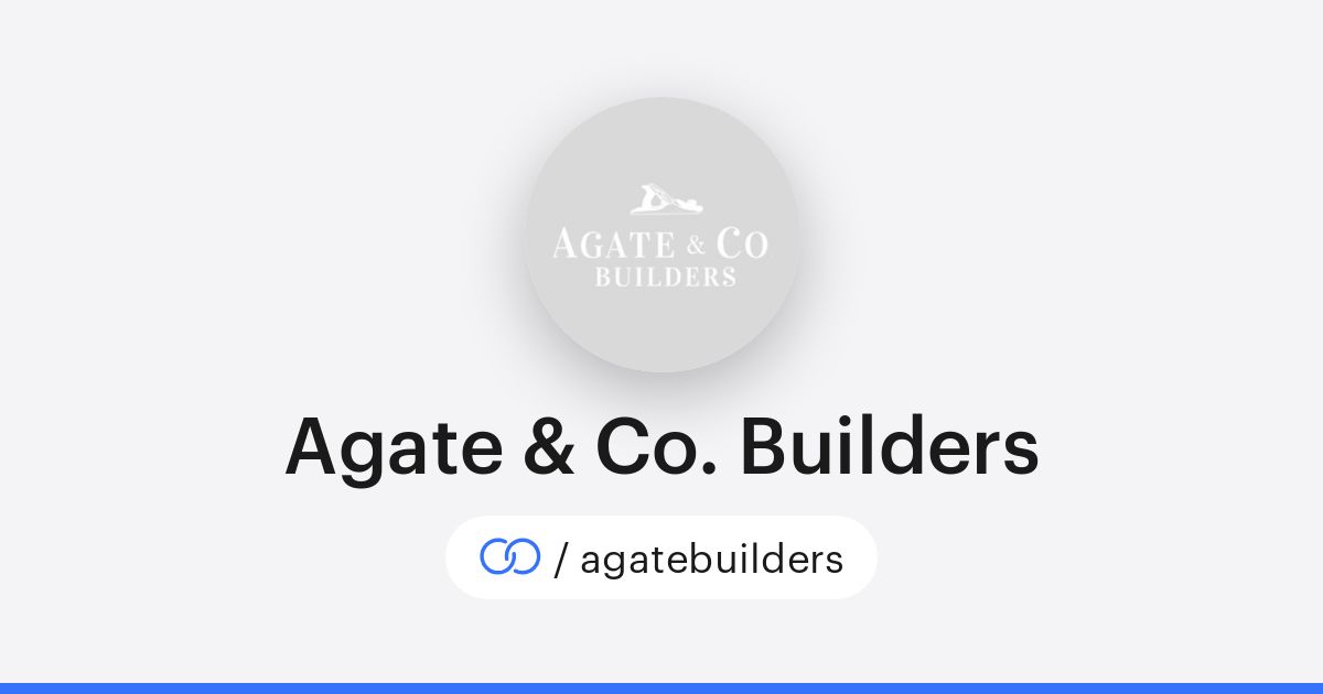 Agate & Co. Builders (/agatebuilders) · solo.to