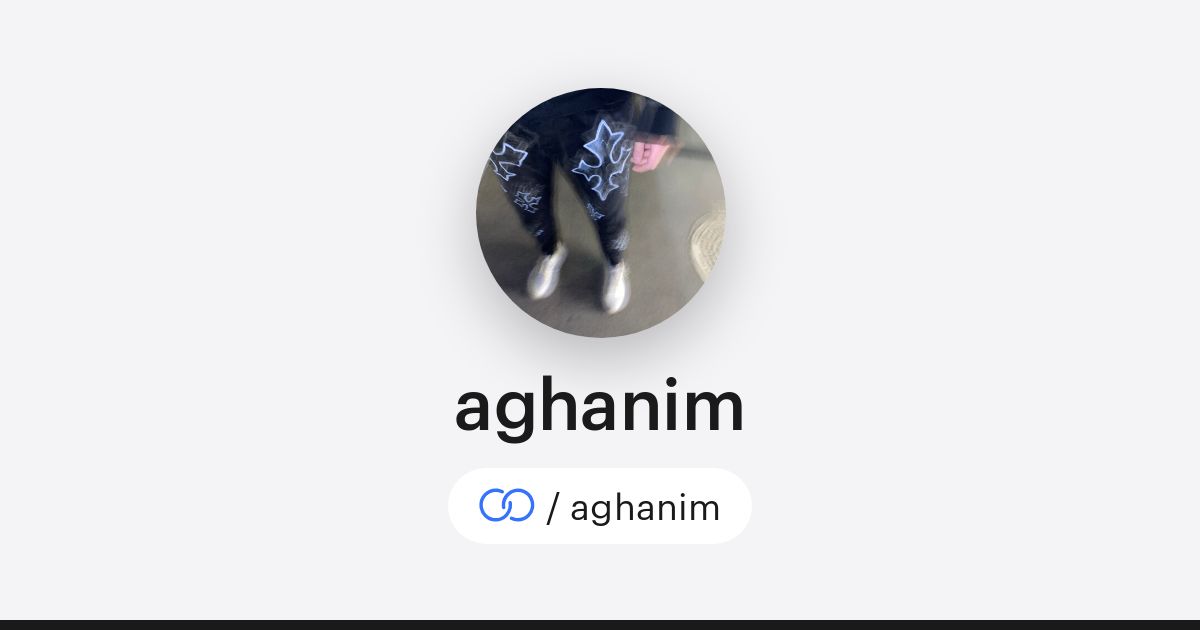 aghanim · solo.to
