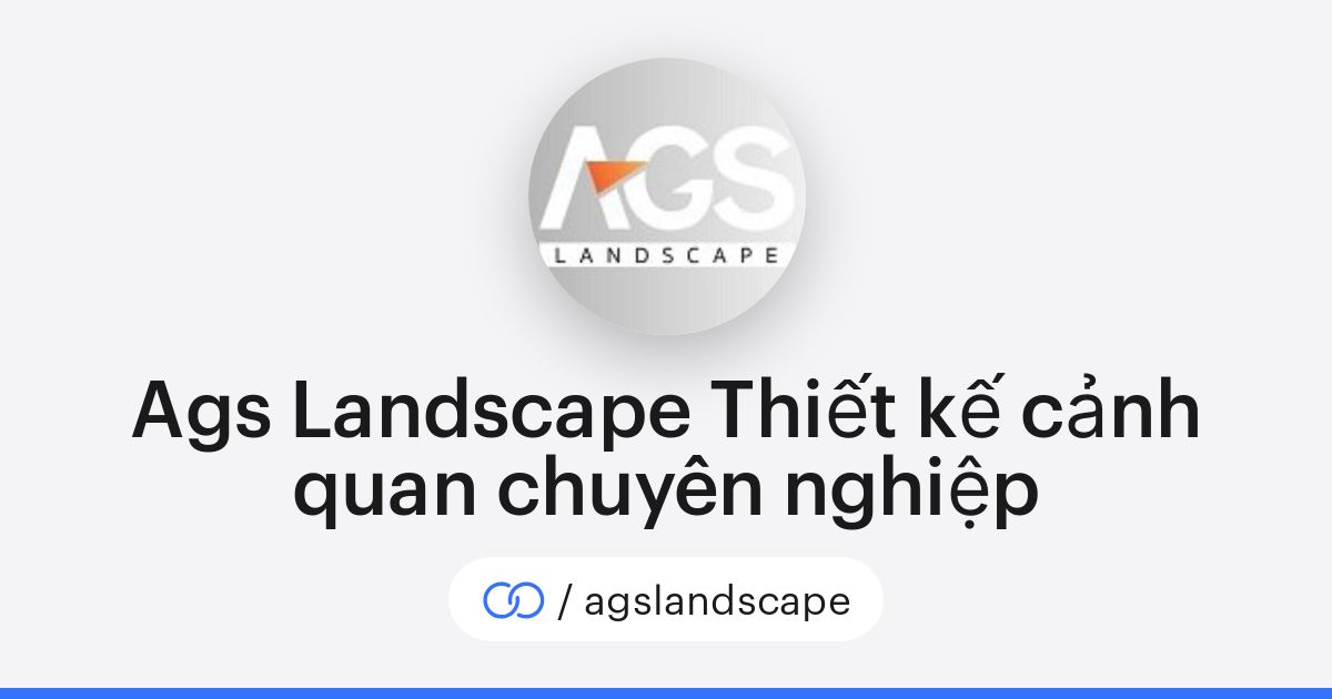 Ags Landscape Thiết kế cảnh quan chuyên nghiệp (/agslandscape) · solo.to
