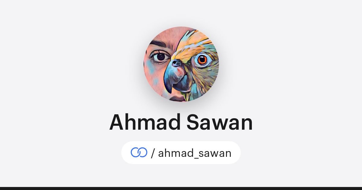 Ahmad Sawan (/ahmad_sawan) · solo.to
