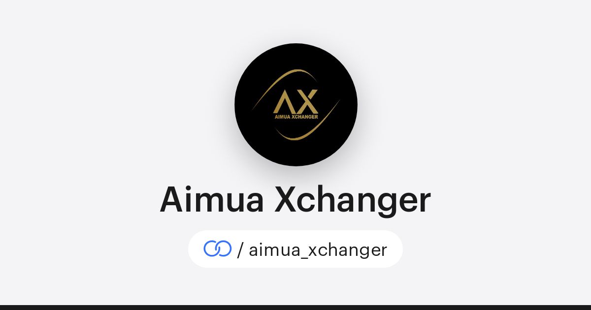 Aimua Xchanger (/aimua_xchanger) · solo.to