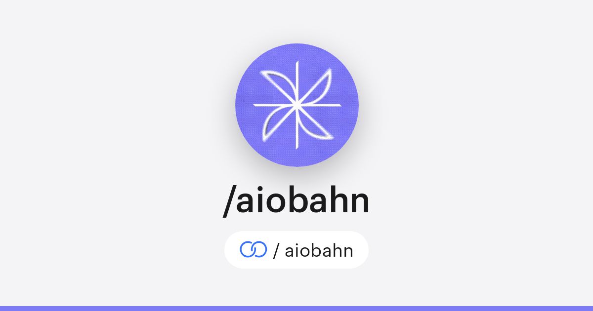 /aiobahn · solo.to