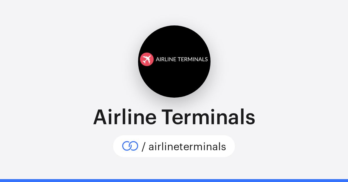 Airline Terminals (/airlineterminals) · solo.to