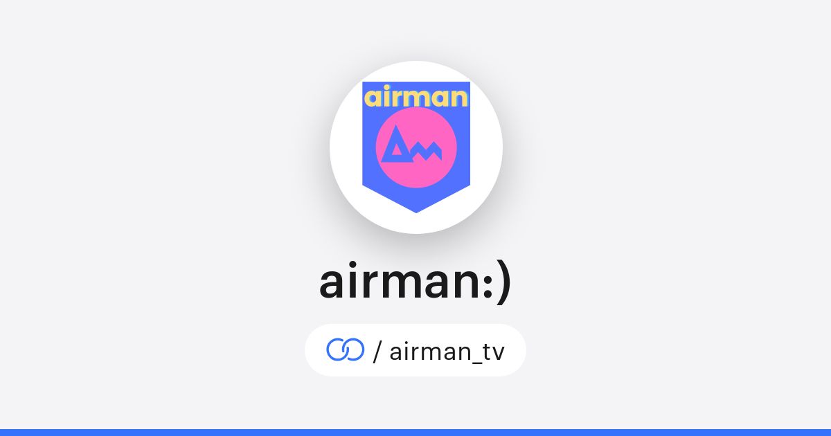 airman:) (/airman_tv) · solo.to