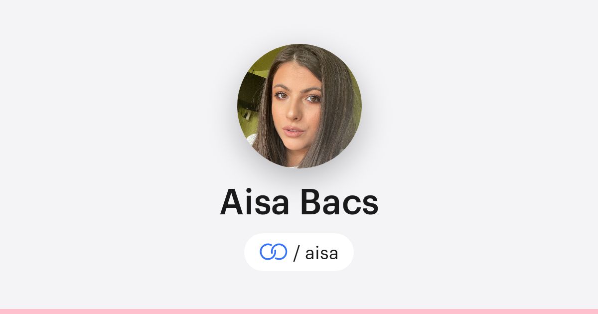 Aisa Bacs (/aisa) · solo.to