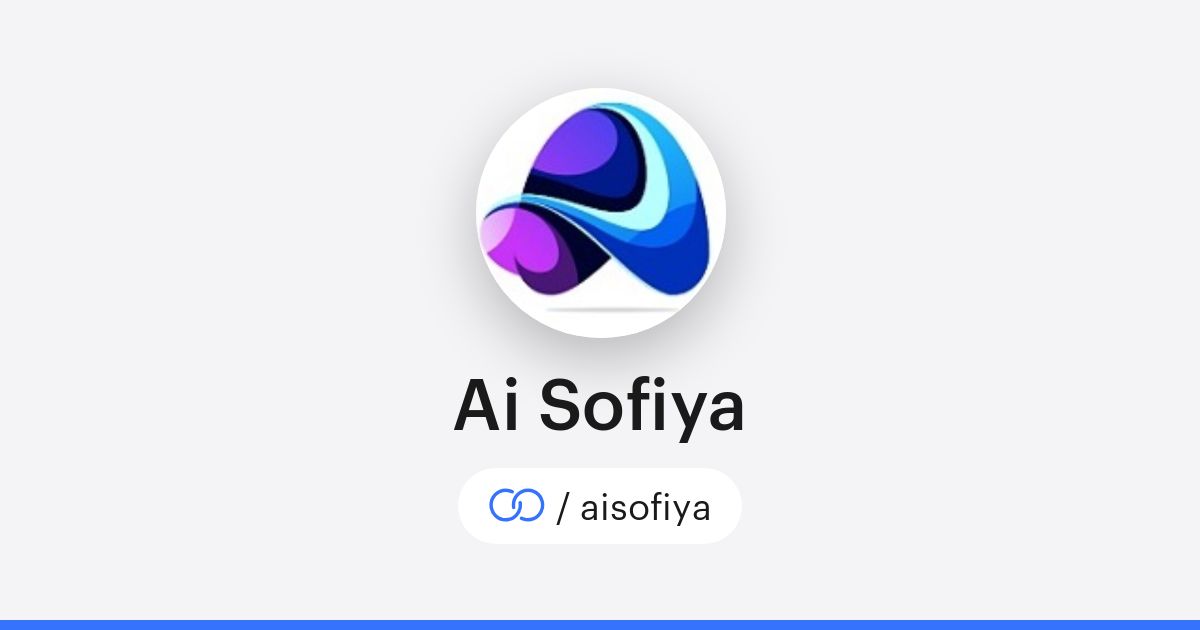 Ai Sofiya (/aisofiya) · solo.to