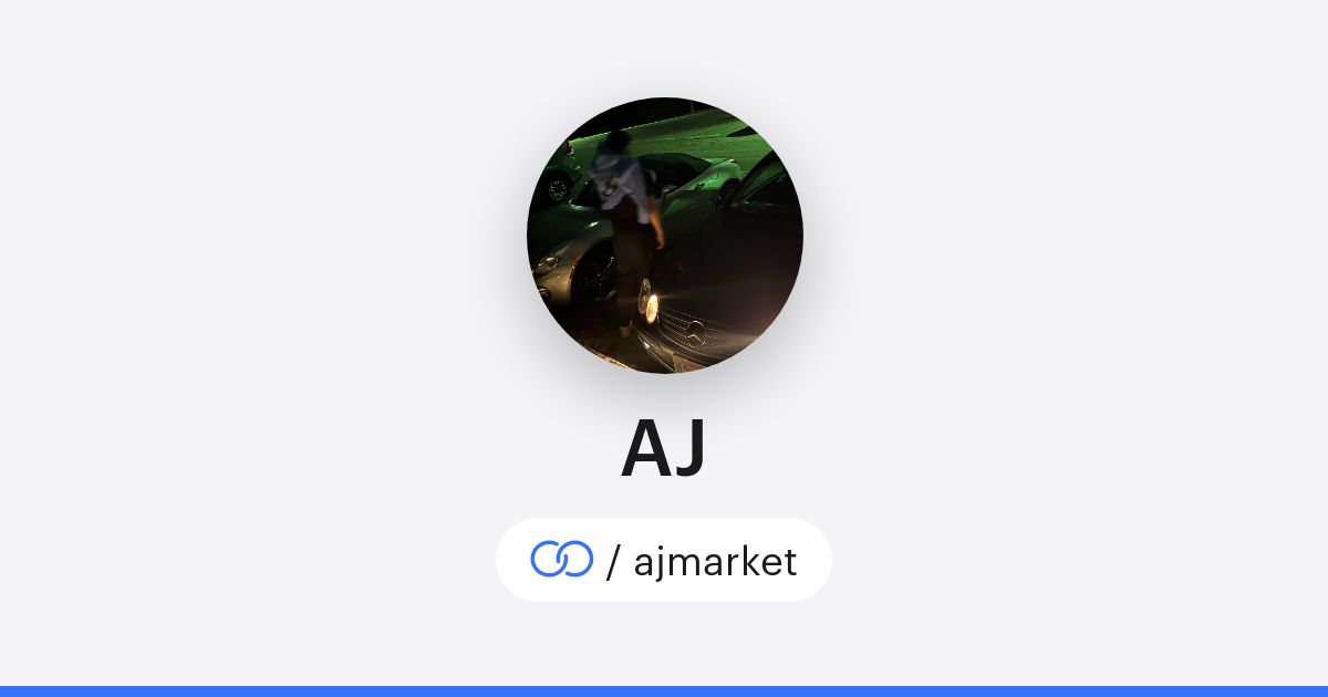 AJ (/ajmarket) · solo.to
