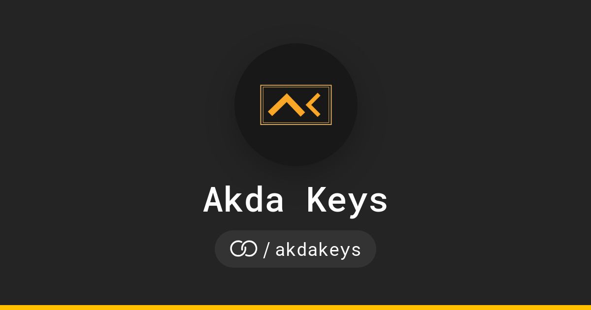 Akda Keys (/akdakeys) · solo.to