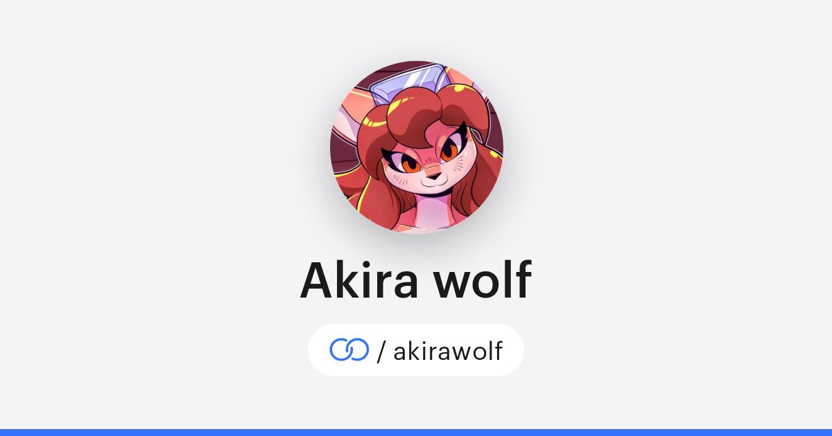 Akira wolf (/akirawolf) · solo.to