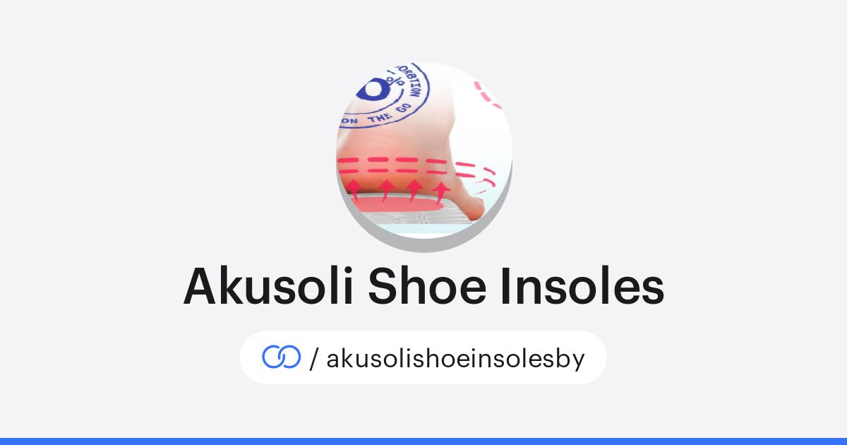 Akusoli Shoe Insoles (/akusolishoeinsolesby) · solo.to