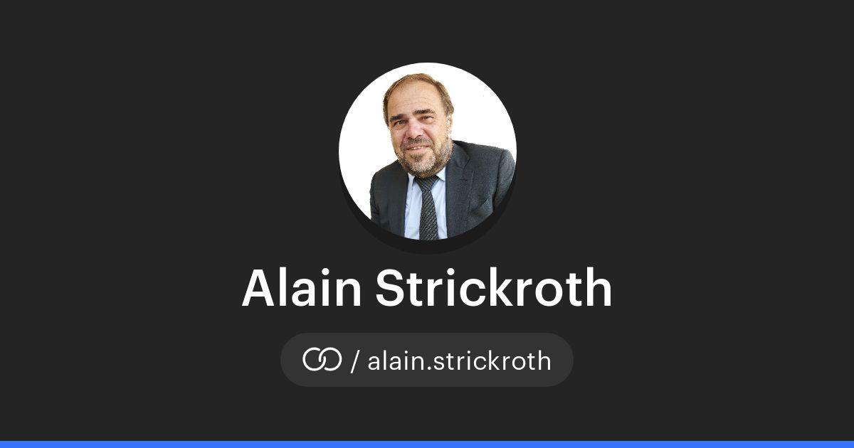 Alain Strickroth (/alain.strickroth) · solo.to