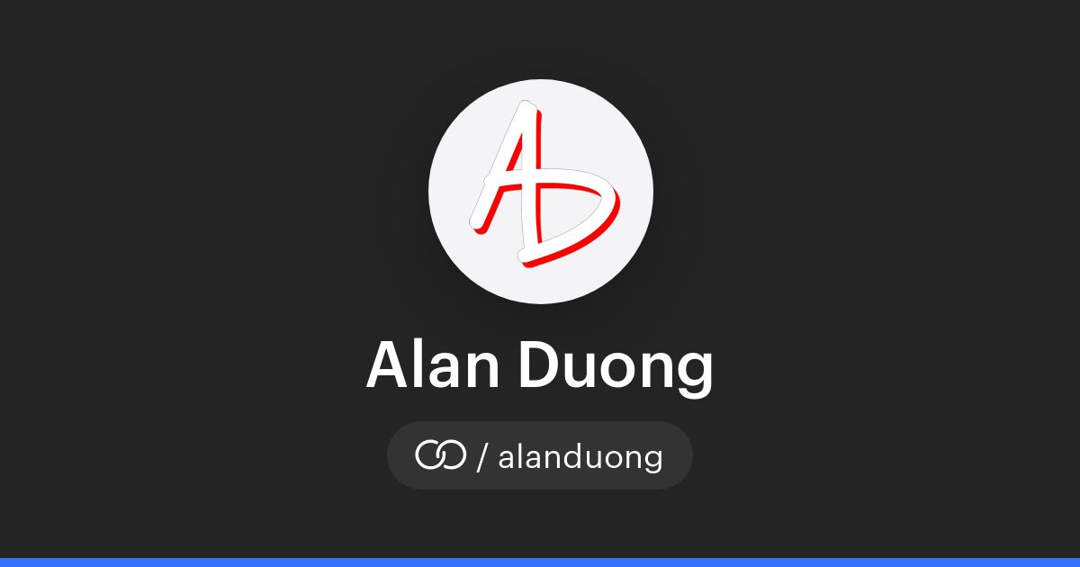 Alan Duong (/alanduong) · solo.to