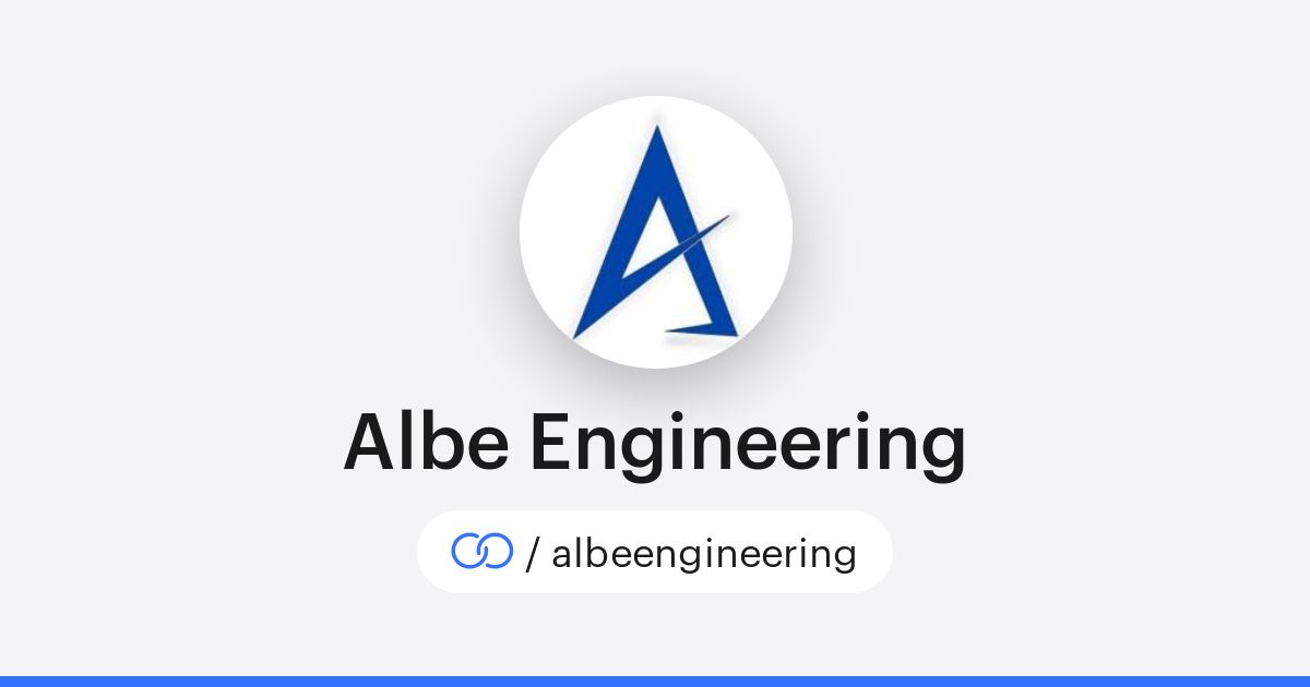 Albe Engineering (/albeengineering) · solo.to