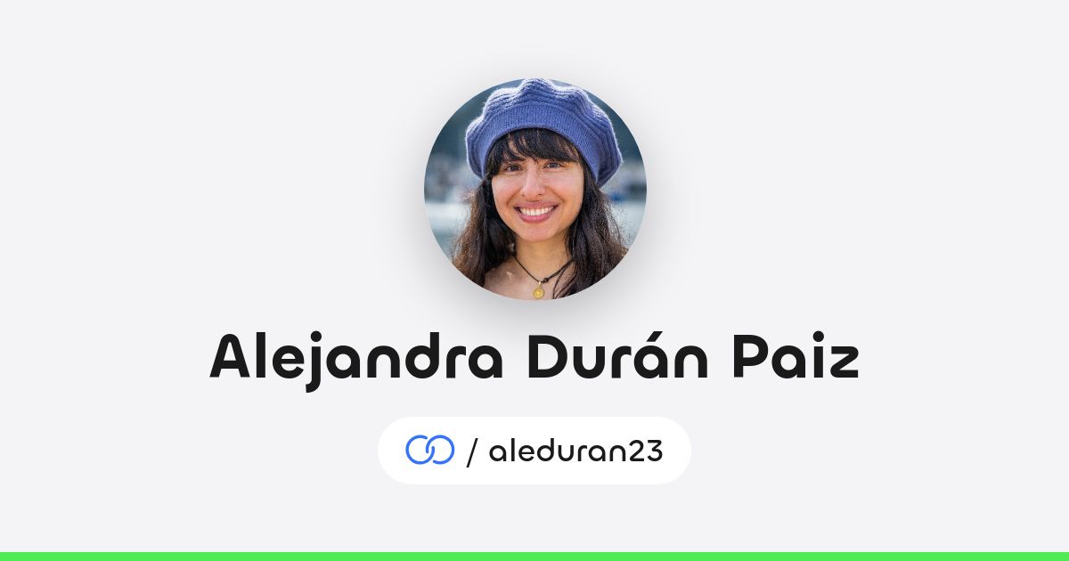 Alejandra Durán Paiz (/aleduran23) · solo.to