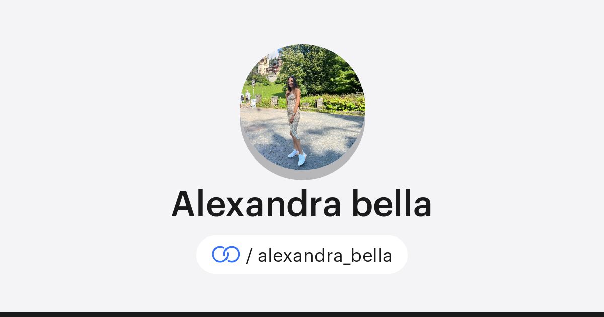Alexandra bella (/alexandra_bella) · solo.to