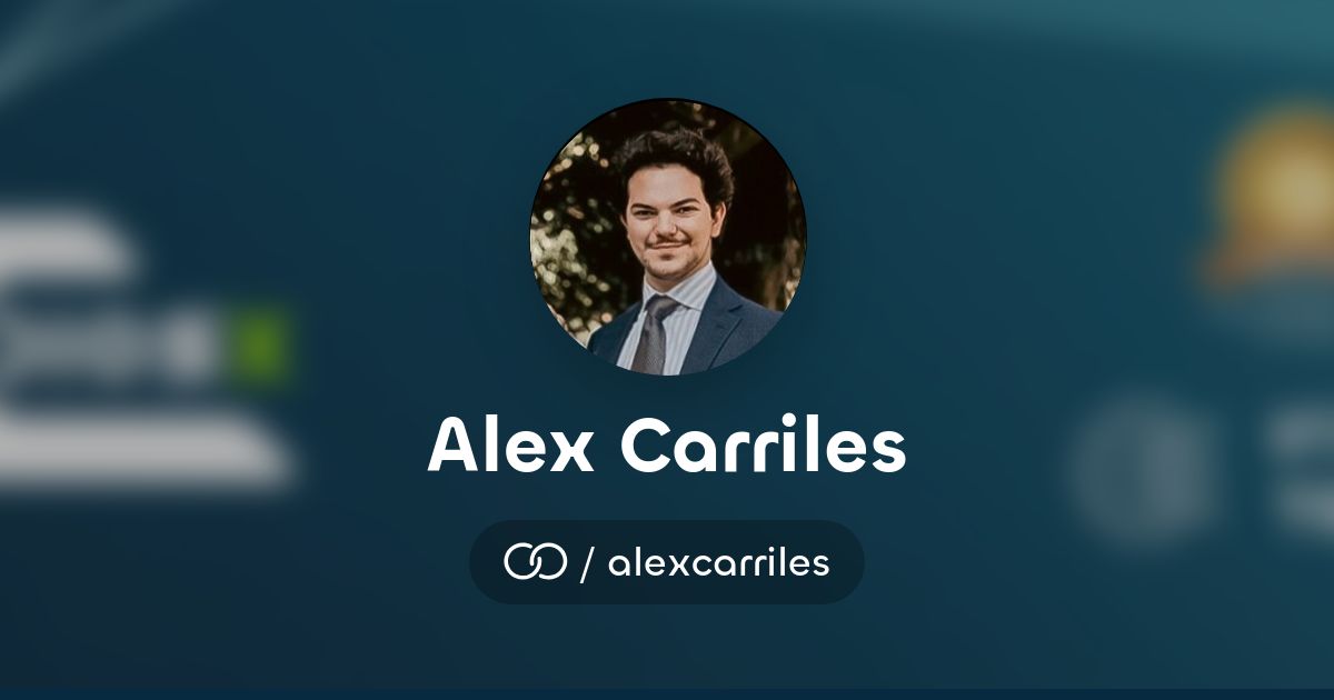 Alex Carriles (/alexcarriles) · solo.to