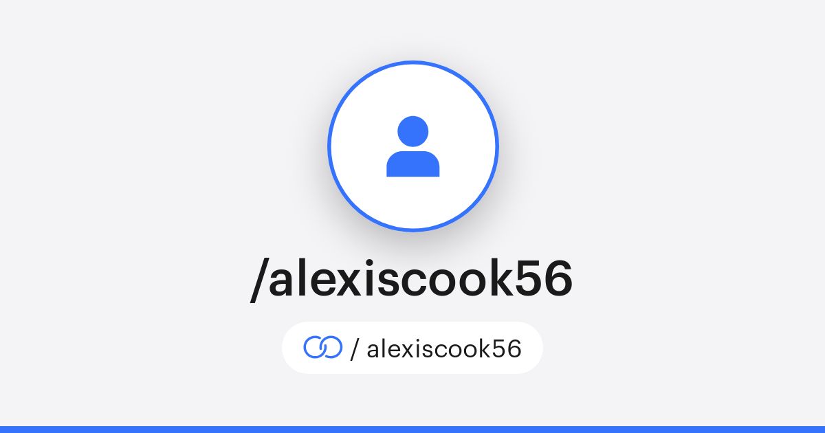 /alexiscook56 · solo.to