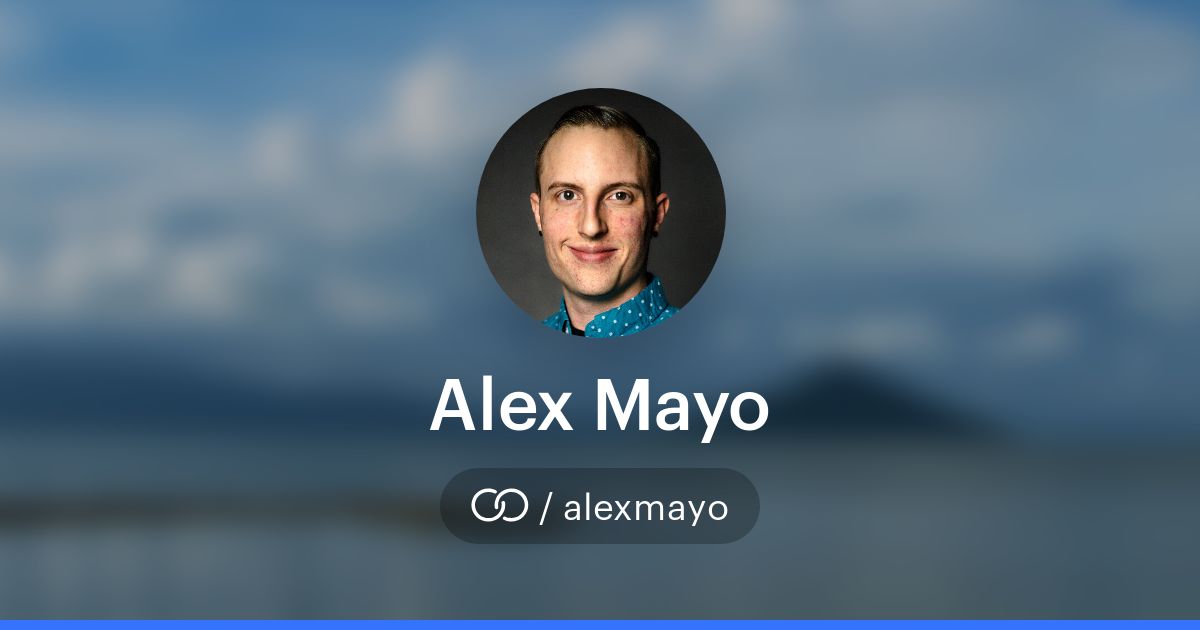Alex Mayo (/alexmayo) · solo.to