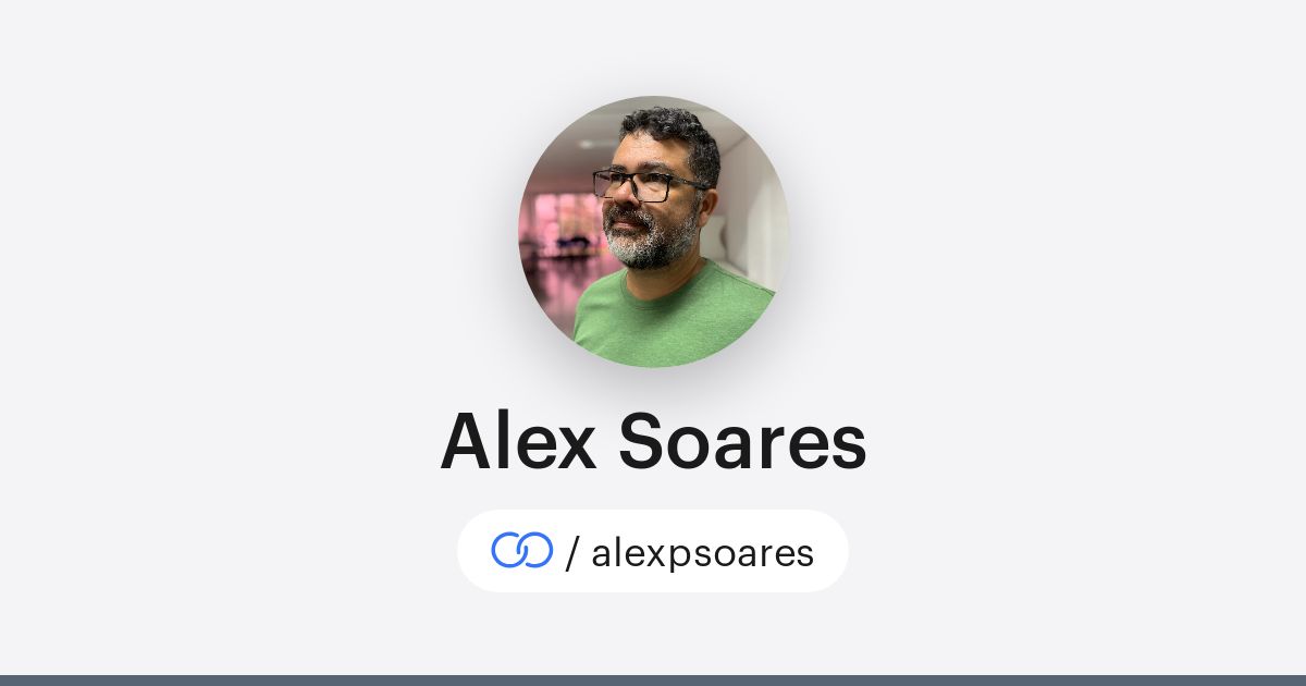 Alex Soares (/alexpsoares) · solo.to