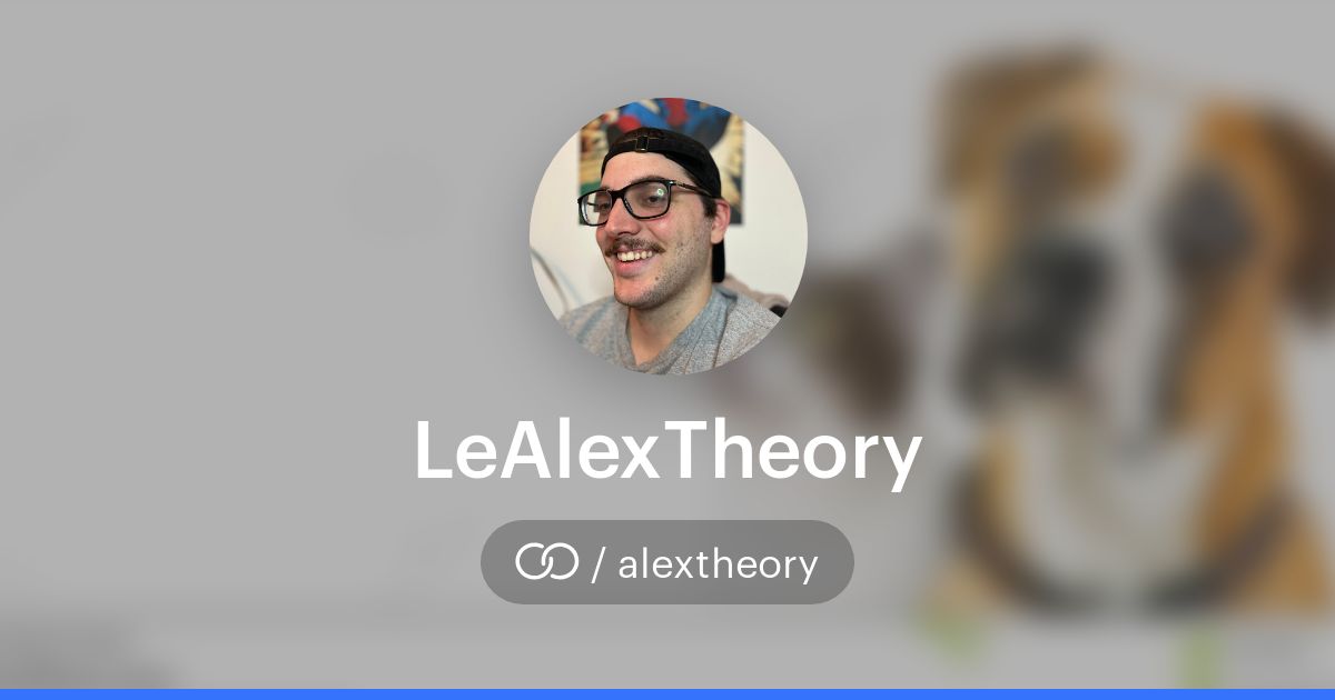 LeAlexTheory (/alextheory) · solo.to