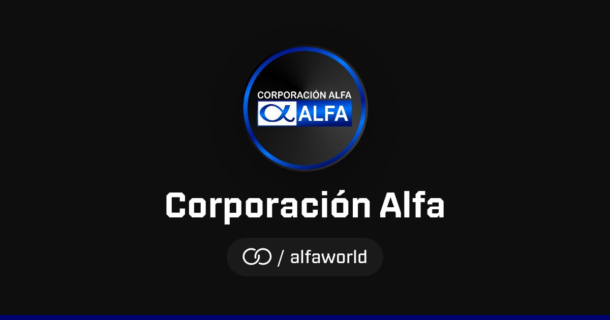 Corporación Alfa (/alfaworld) · solo.to