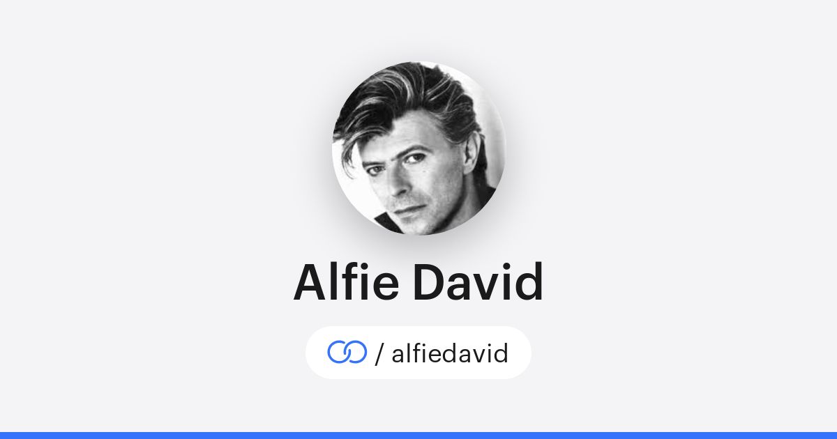 Alfie David (/alfiedavid) · solo.to