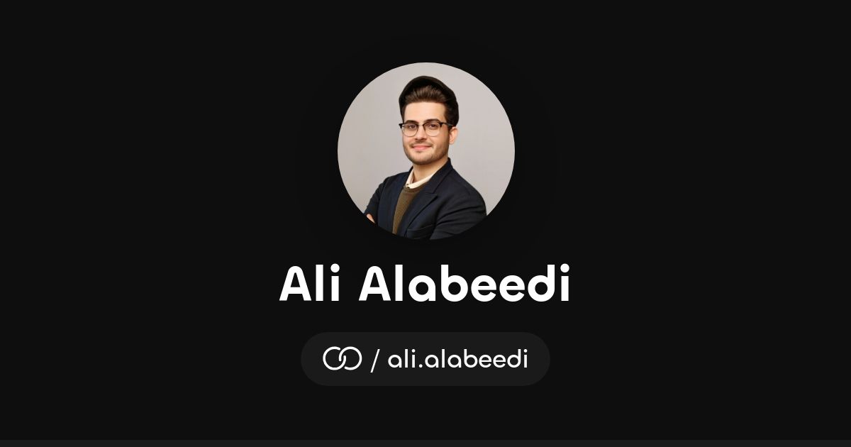 Ali Alabeedi (/ali.alabeedi) · solo.to
