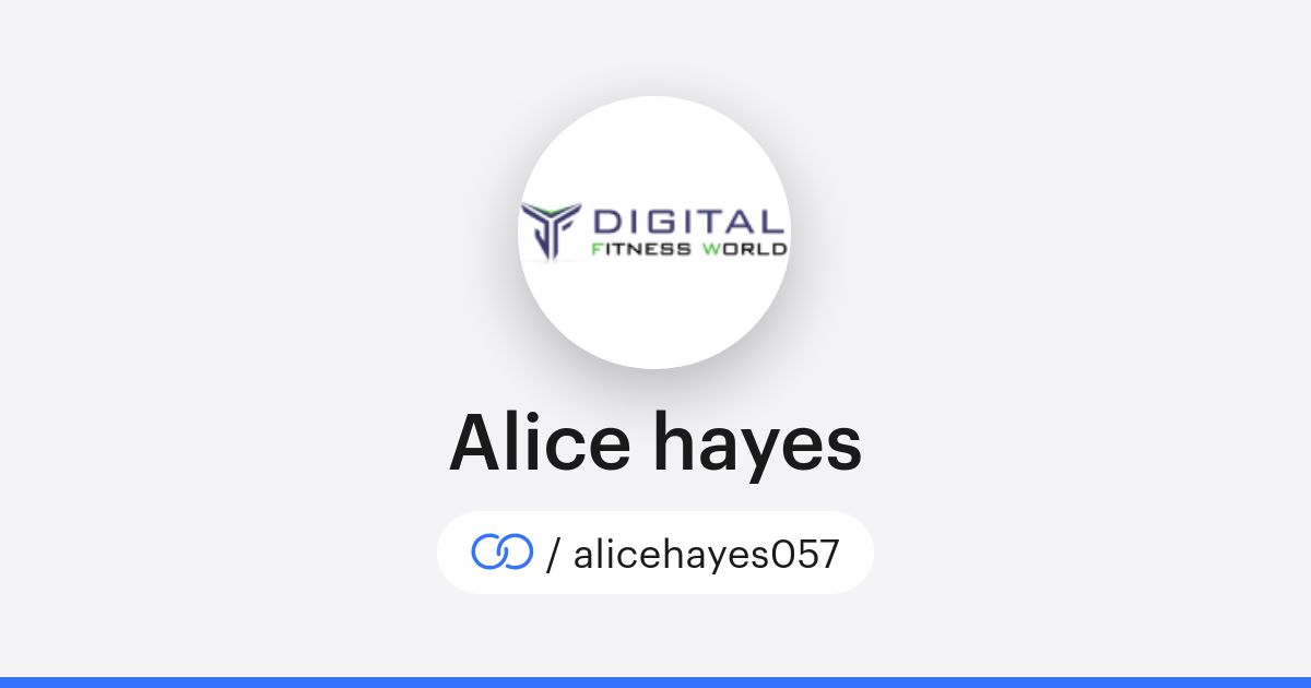 Alice hayes (/alicehayes057) · solo.to
