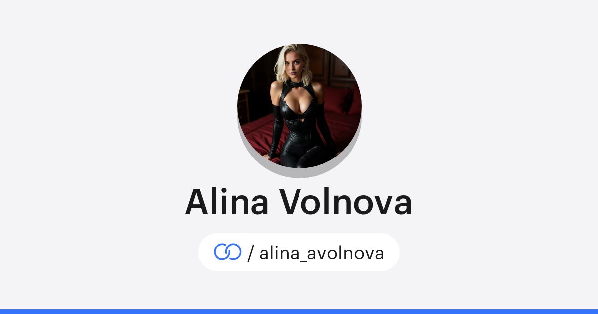 Alina Volnova (/alina_avolnova) · solo.to