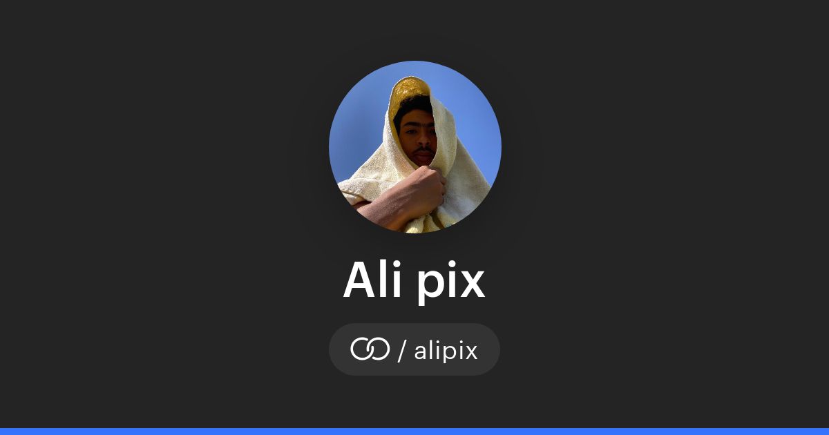 Ali pix (/alipix) · solo.to
