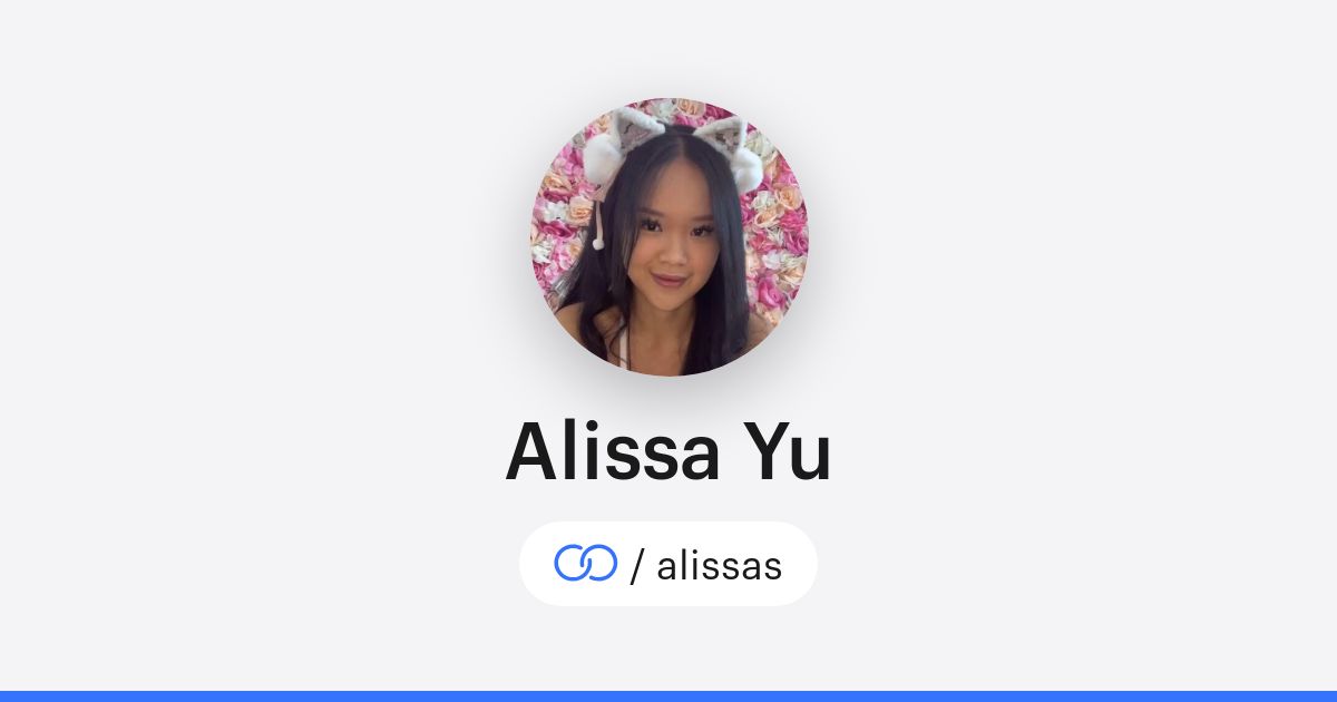 Alissa Yu (/alissas) · solo.to