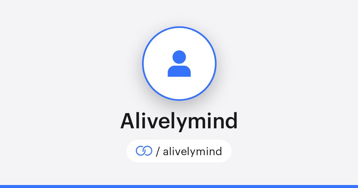 Alivelymind · solo.to