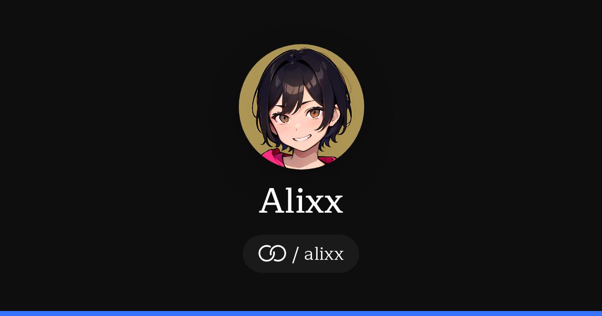 Alixx · solo.to